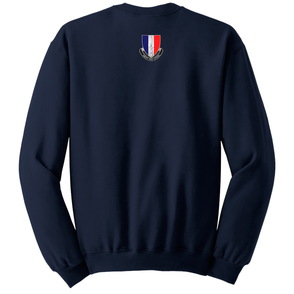 189th IN BDE Blend Crewneck Sweatshirt with Left Sleeve Print – Warrior ...