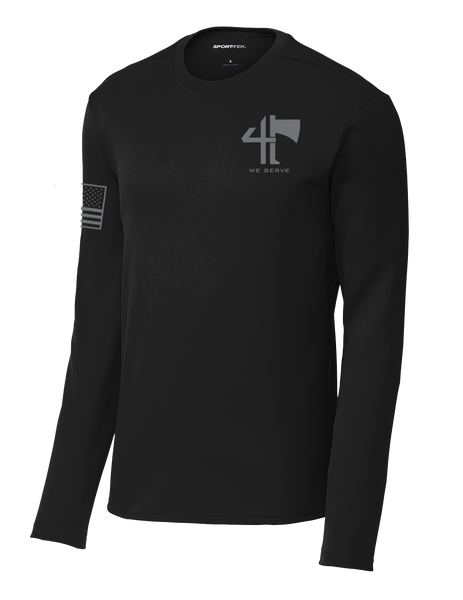 HHC 4-23 Infantry Fleece Pullover Crew with Right Sleeve Flag – Warrior ...